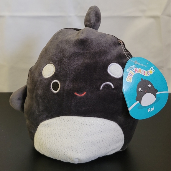 Squishmallows | Toys | Nwt Kai The Orca Whale Squishmallow Sealife ...